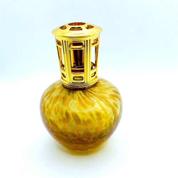 Scentier | Accents | Gold Scentier Fragrance Oil Lamp Gold Art Glass 4 ...